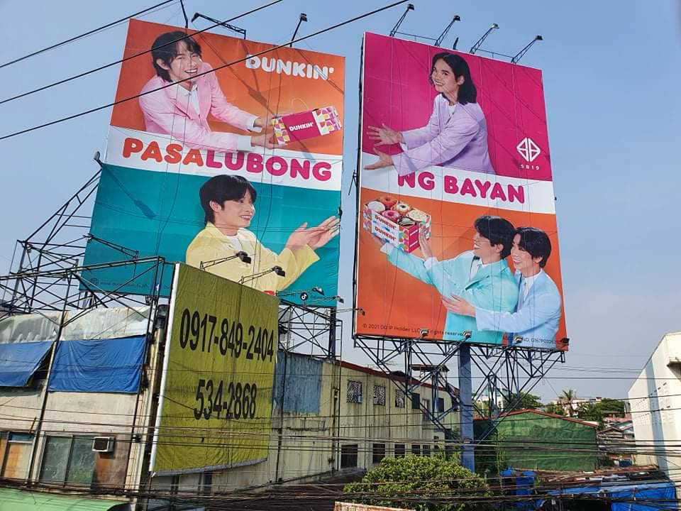 Dunkin Donuts Billboard