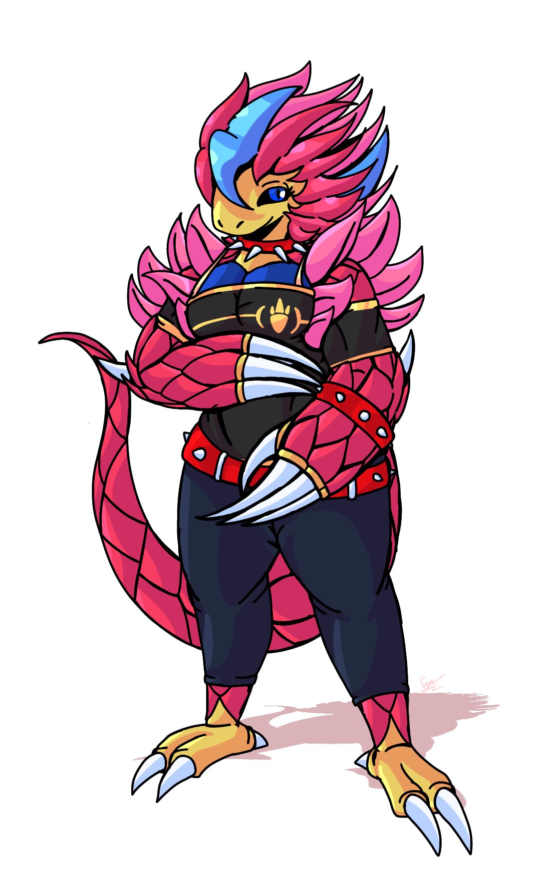 Lizard Monster Warrior