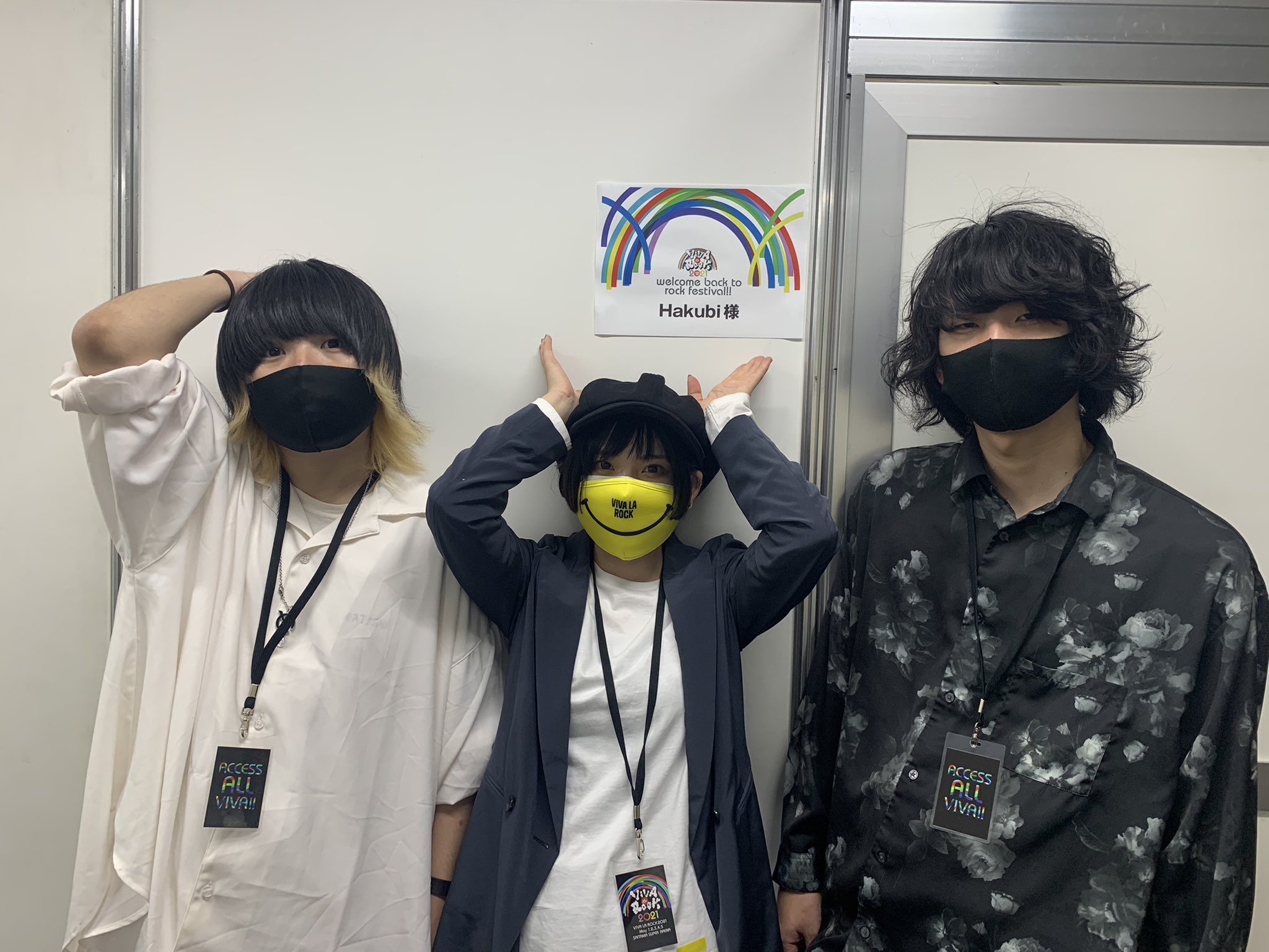Hakubi on Twitter: "【VIVA LA ROCK 2021】 5/1(土) VIVA LA ROCK 2021 CAVE STAGE たくさん観にきていただき本当にありがとう ...