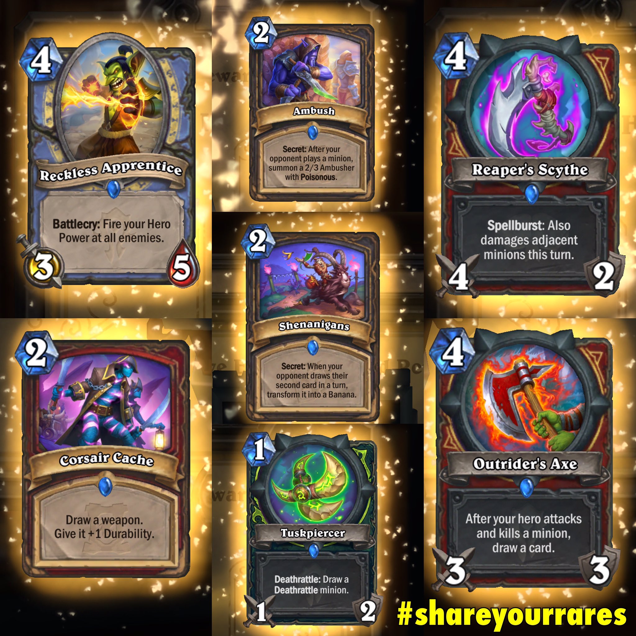 Hearthstone Card Rarity