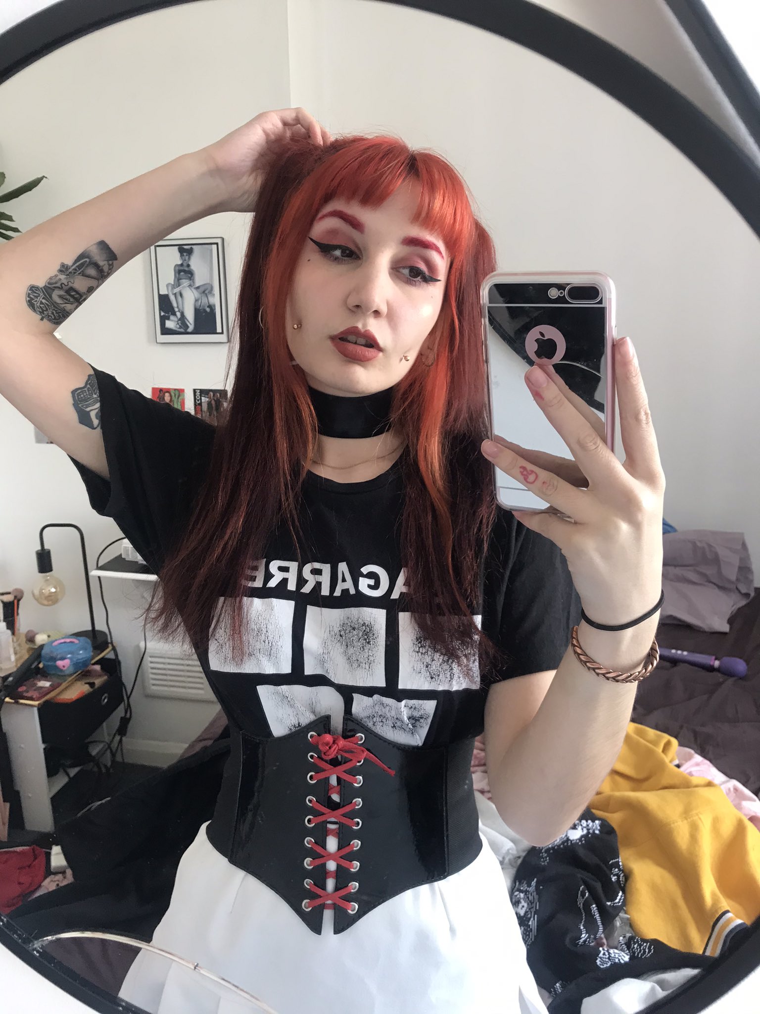 TW Pornstars - 1 pic. Miss Vera Violette - $5 OF. Twitter. Corset belt ...