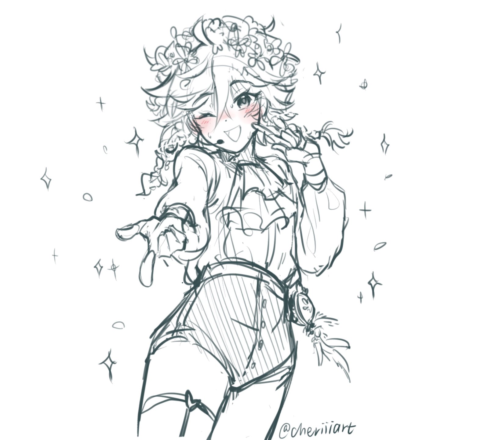 Cheri ️ on Twitter: "Brainrotting on @veechu_ s 4nemo au rn…