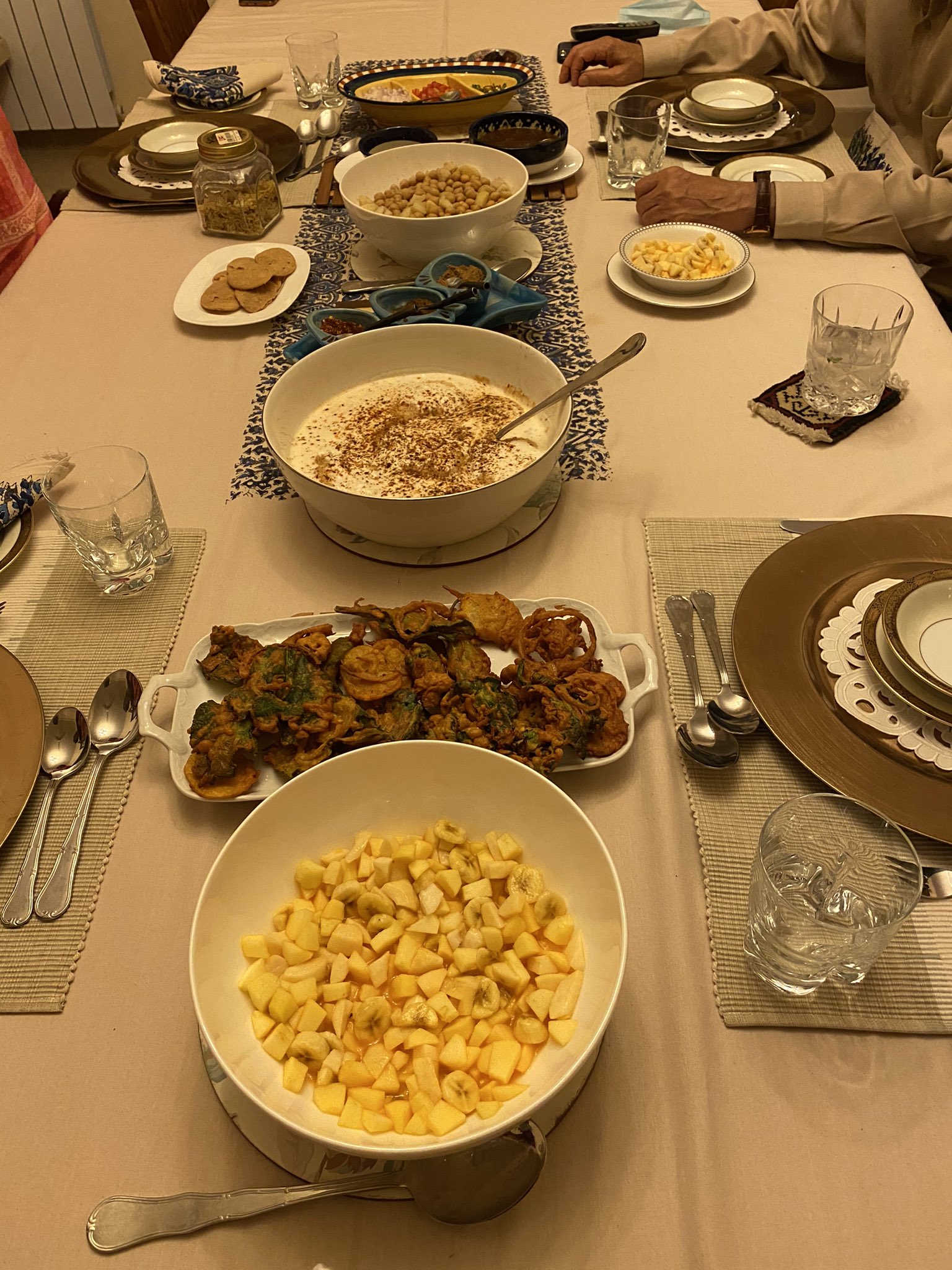 Pakistani Dinner Table