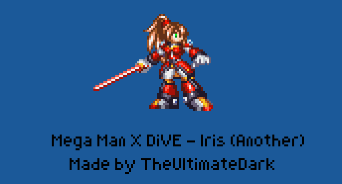 Megaman X Iris And Colonel