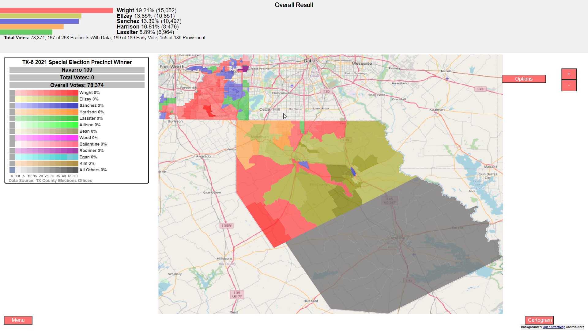 Navarro County Zip Code Map County Zip Code Wall Maps Of New Mexico