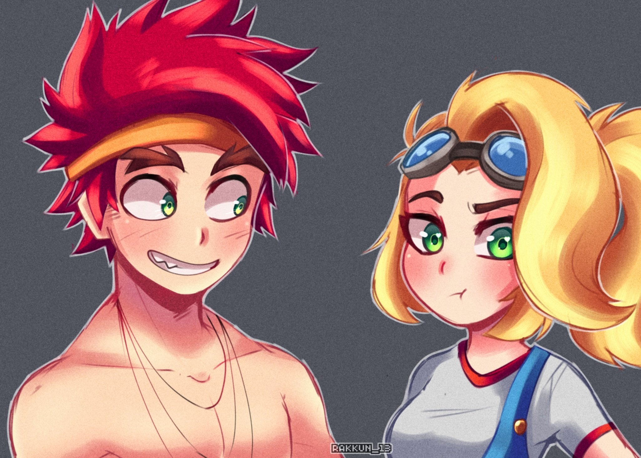 Crash Bandicoot Anime Form