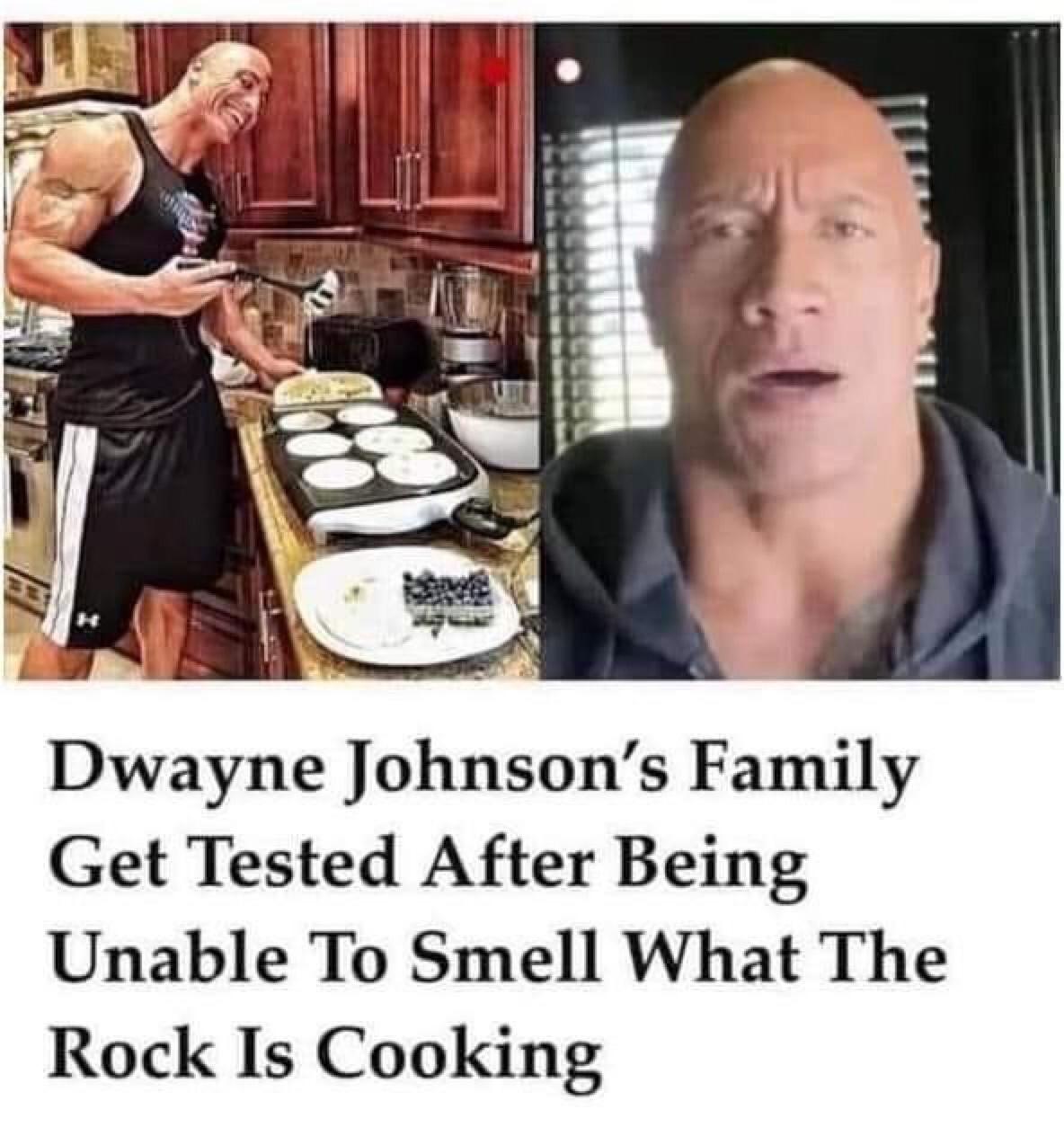 The Rock Memes Start Cooking