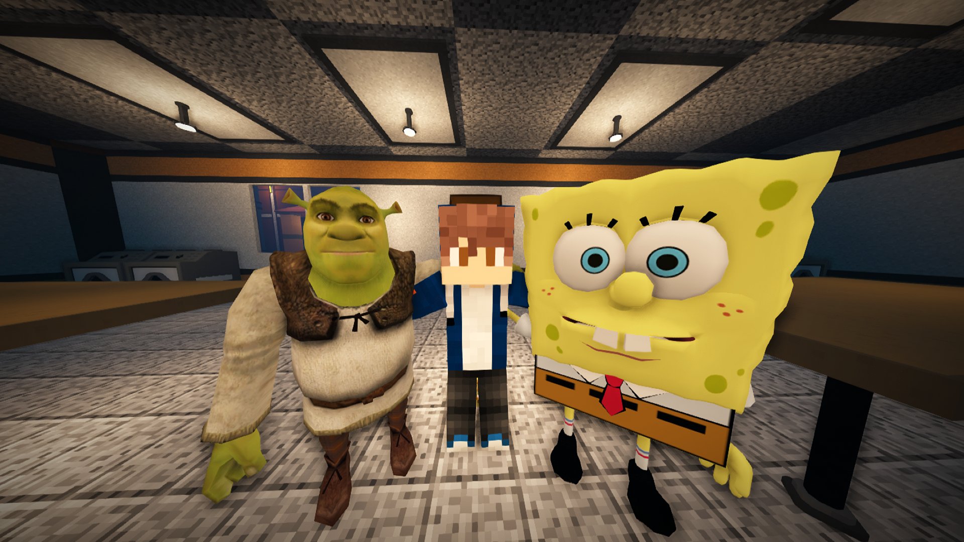 Spongebob In Minecraft Animation