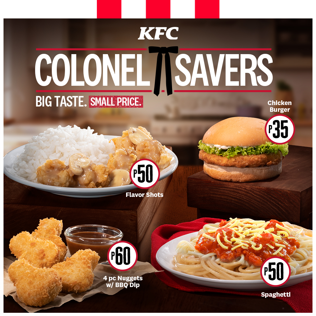 Kfc Menu Prices Ph