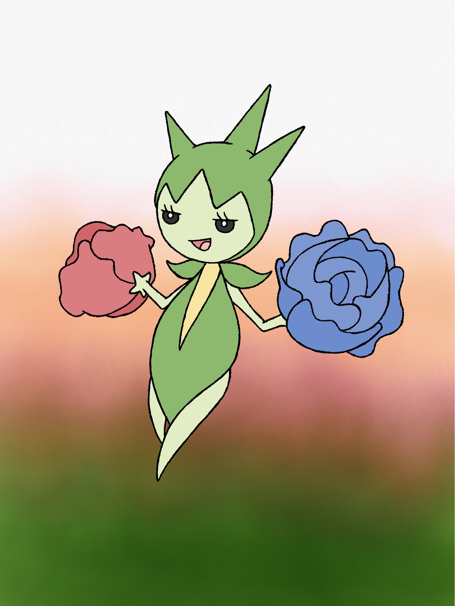 Poison Grass Drawing