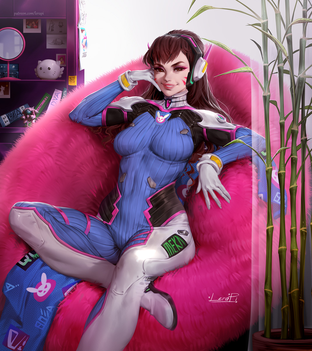 🔞Aleriia_V (lerapi) on Twitter: "Diva (Overwatch) Content of this pic for Patreon/Gumroad 2021 ...