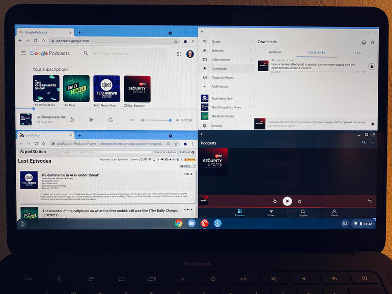 Mark S Hurst on Twitter: "TechRepublic: How to access and listen to podcasts on a Chromebook ...