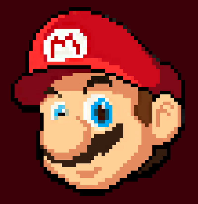 Mario Pixel Art