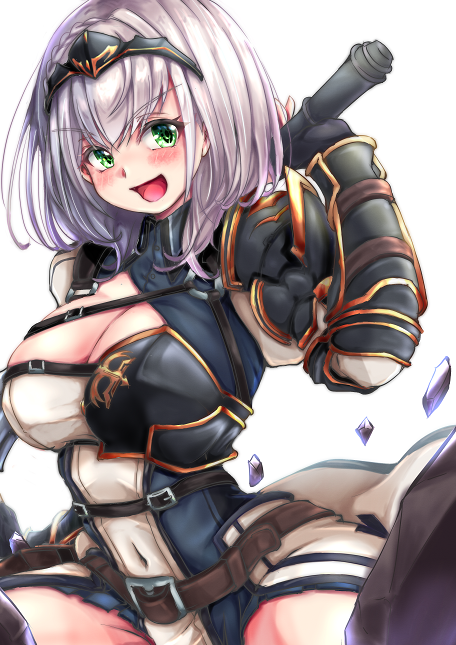 おだんごねこ🍡 on Twitter: "＃ノエラート メイスを構えるノエル団長😁 なんとなくですが、素敵なエルフの旦那さまに言い寄る相手に対しては、ハイライトが消えている気がします…