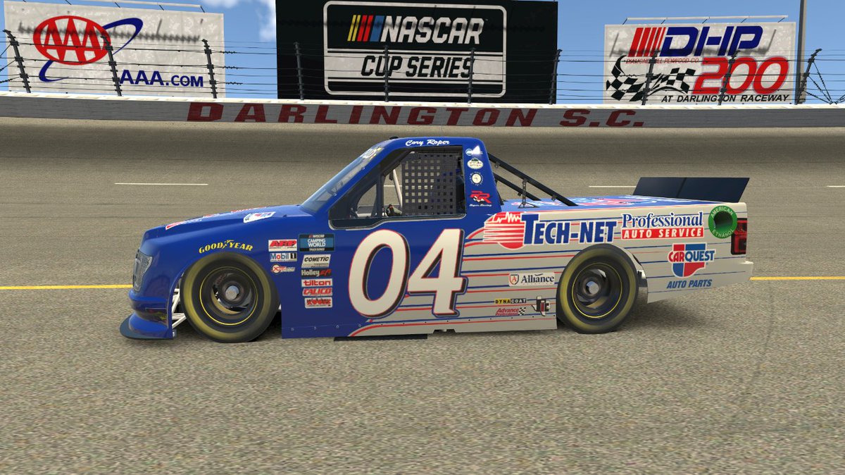 Cory Roper's throwback to Bobby Hamilton. : r/NASCAR