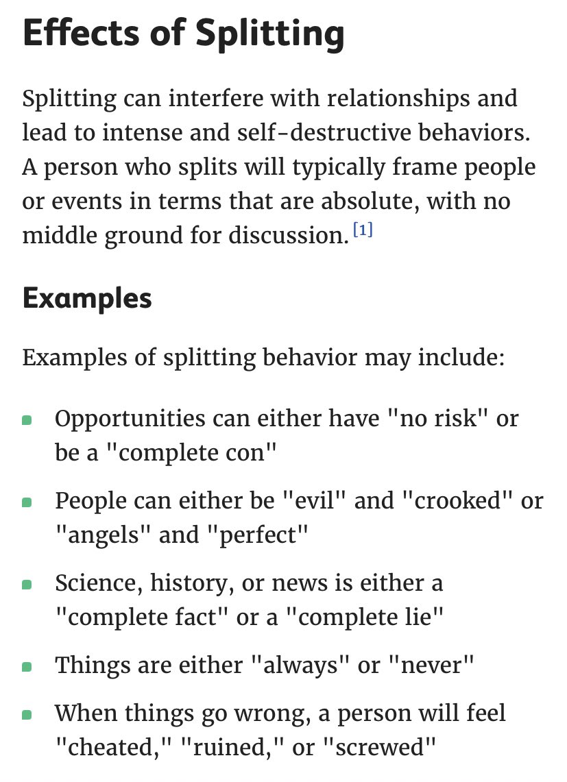 Splitting Defense Mechanism Splitting As A Defense Mechanism: What You