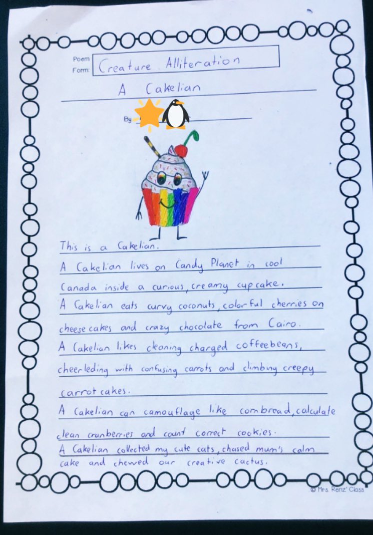 Creature Alliteration Poem Examples