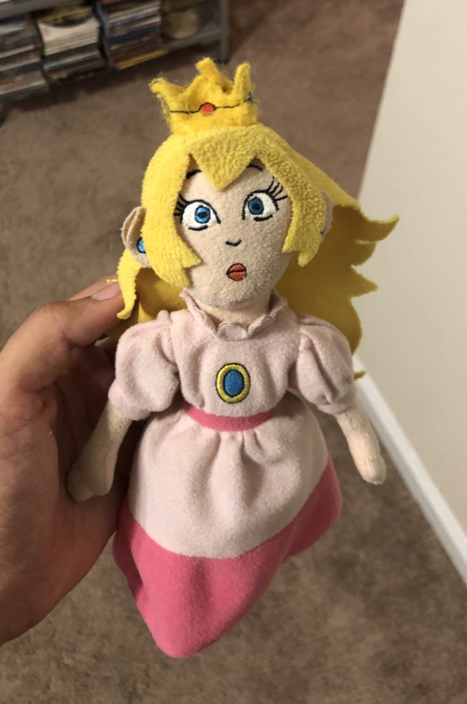 Princess Peach Plush Collection Super Mario Bros