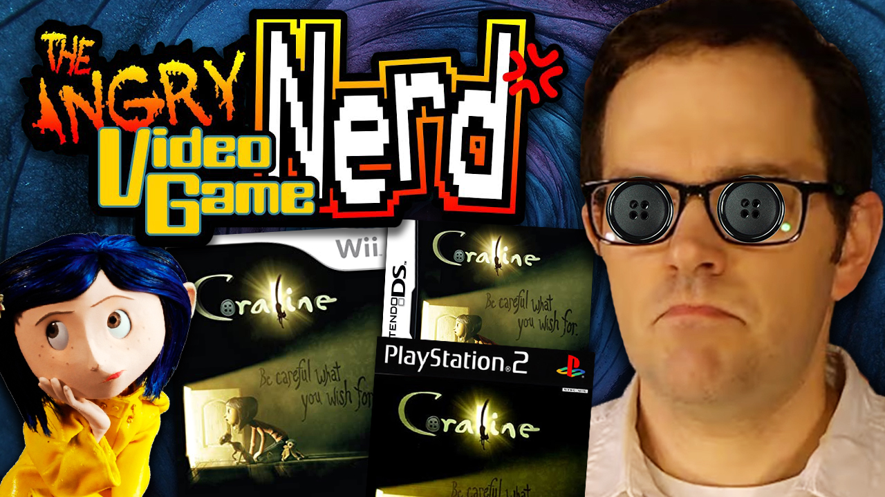 Fake AVGN Thumbnails (Archive) on X: Coraline (Wii, PS2, DS ...