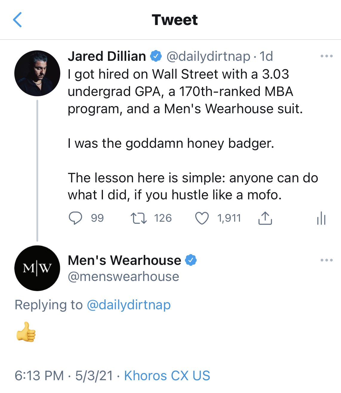 Jared Dillian on Twitter: "Twitter FTW…