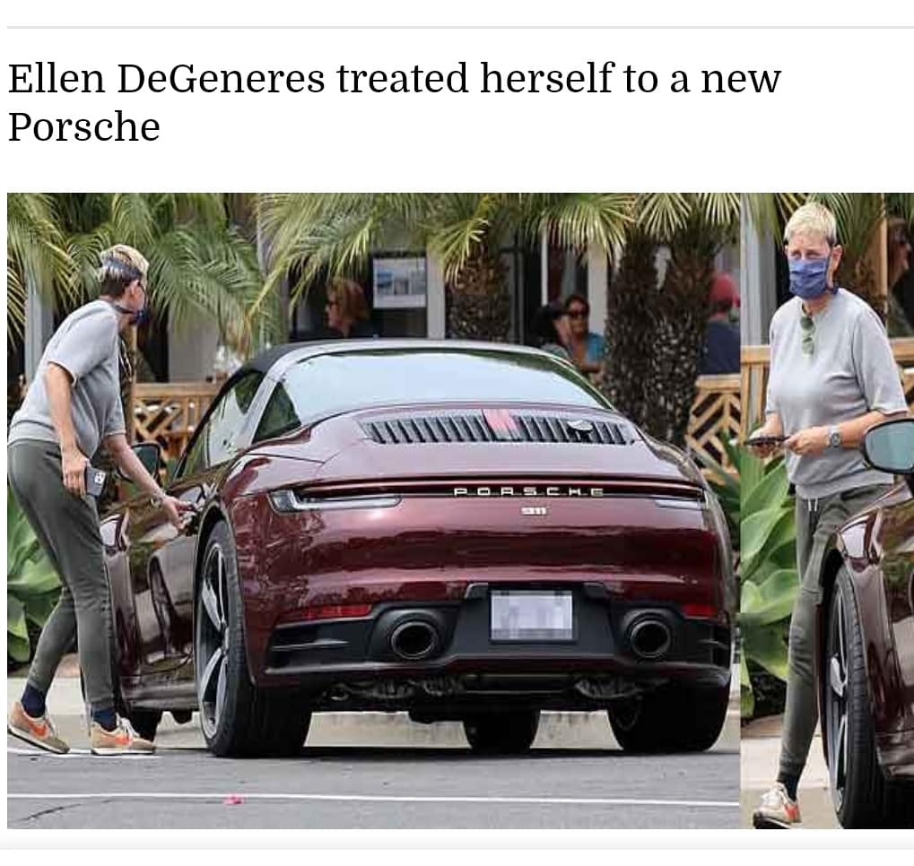 Ellen Degeneres Car