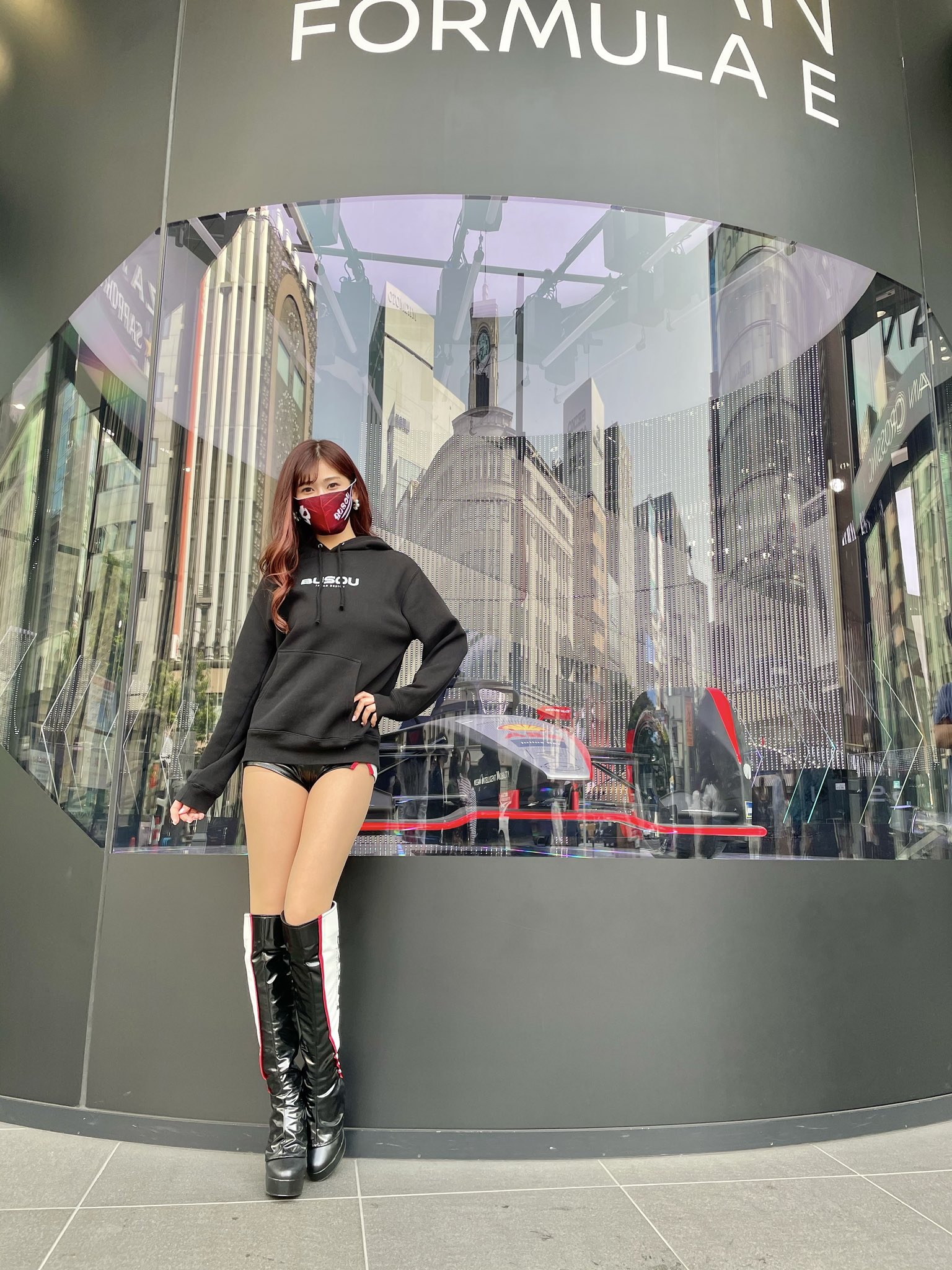 BUSOU.JP【公式】 on Twitter: "銀座NISSAN CROSSINGでは花井ゆうかさんがメカニックチャレンジLIVE中継で活躍してくれてます 5/4（火）17:30 ...