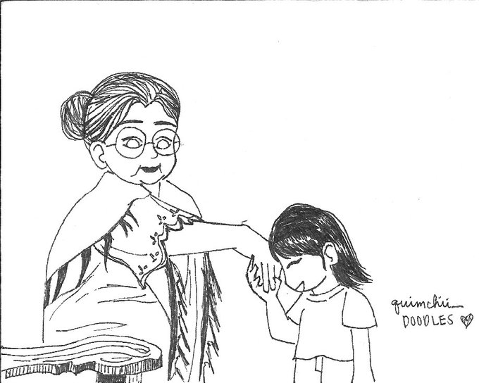 Mano Po Filipino Tradition Mano Gesture Used Filipino Culture