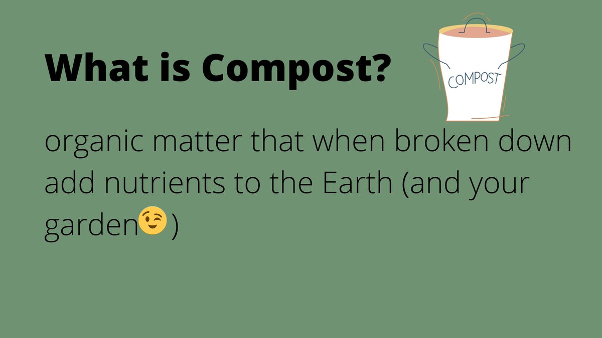 Happy International Compost Awareness Week! 😊💚 Ima do a thread ...