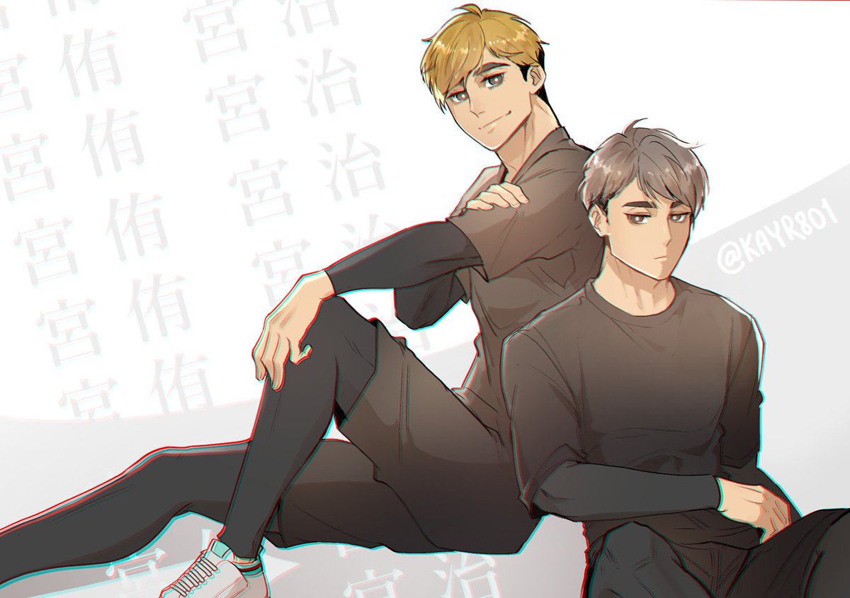 「Miya Twins #Haikyuu #miyatwins Finishe」|Kay Raaのイラスト
