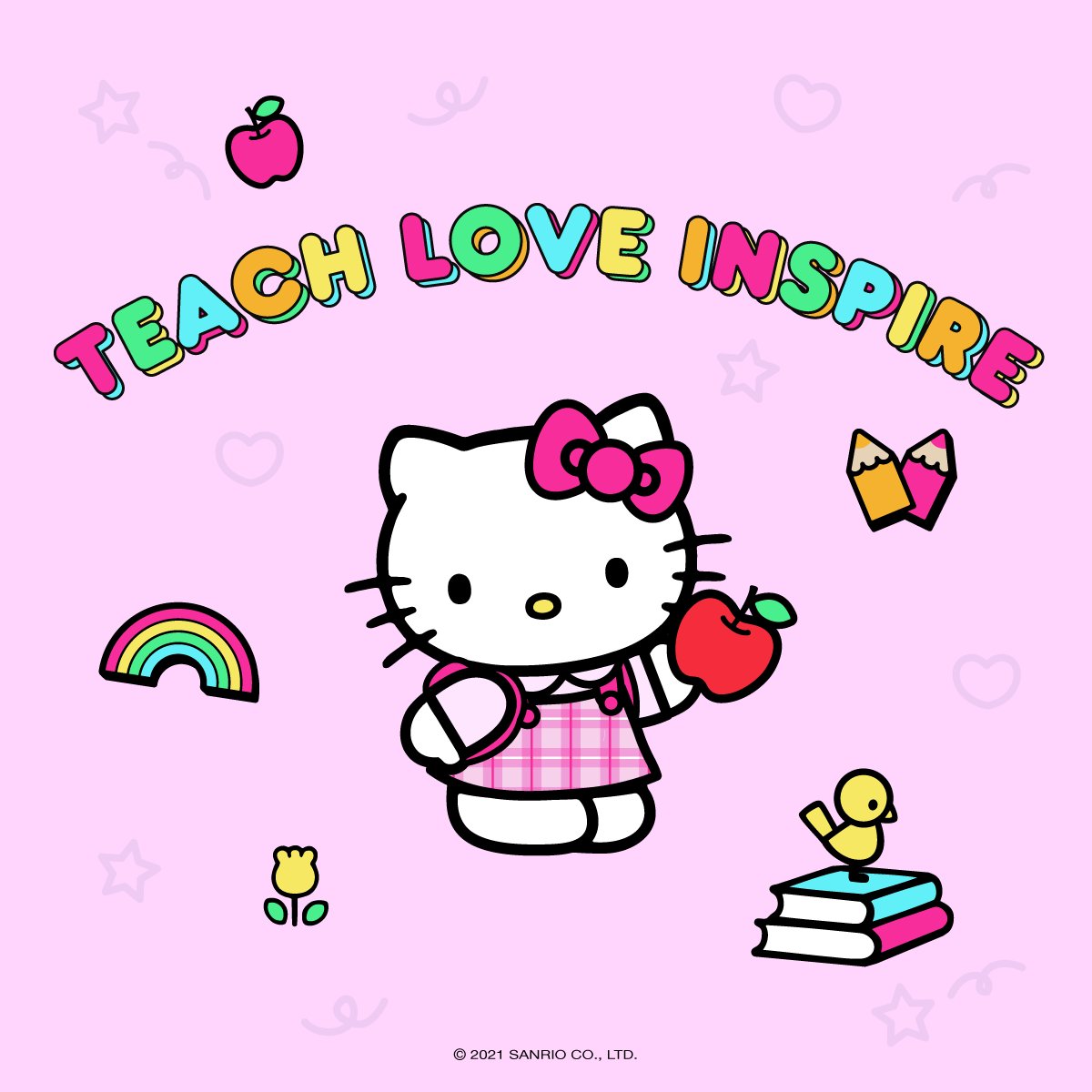 Hello Kitty Teacher Color