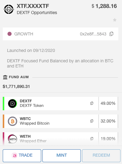 How to decode DEXTF funds (a.k.a XTF fund tokens) : r/DEXTFOfficial
