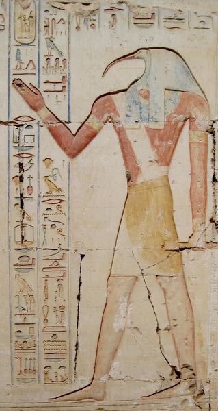 A story of Thoth’s cleverness tells how Ra created the goddess Nut, and ...