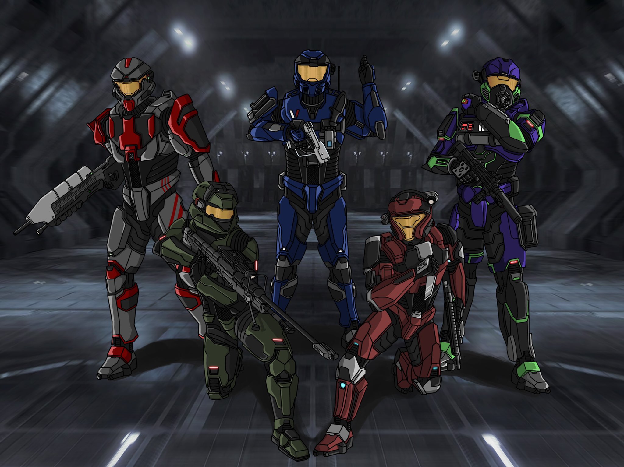 Halo 4 Vanguard Armor