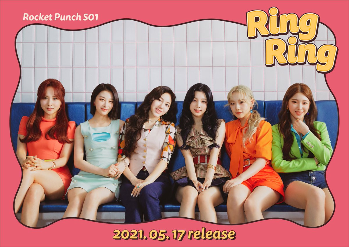 로켓펀치(Rocket Punch) 1st Single Album 'Ring Ring' Concept Photo #1 2021.05.17 MON 6PM(KST) #로켓펀치 ...