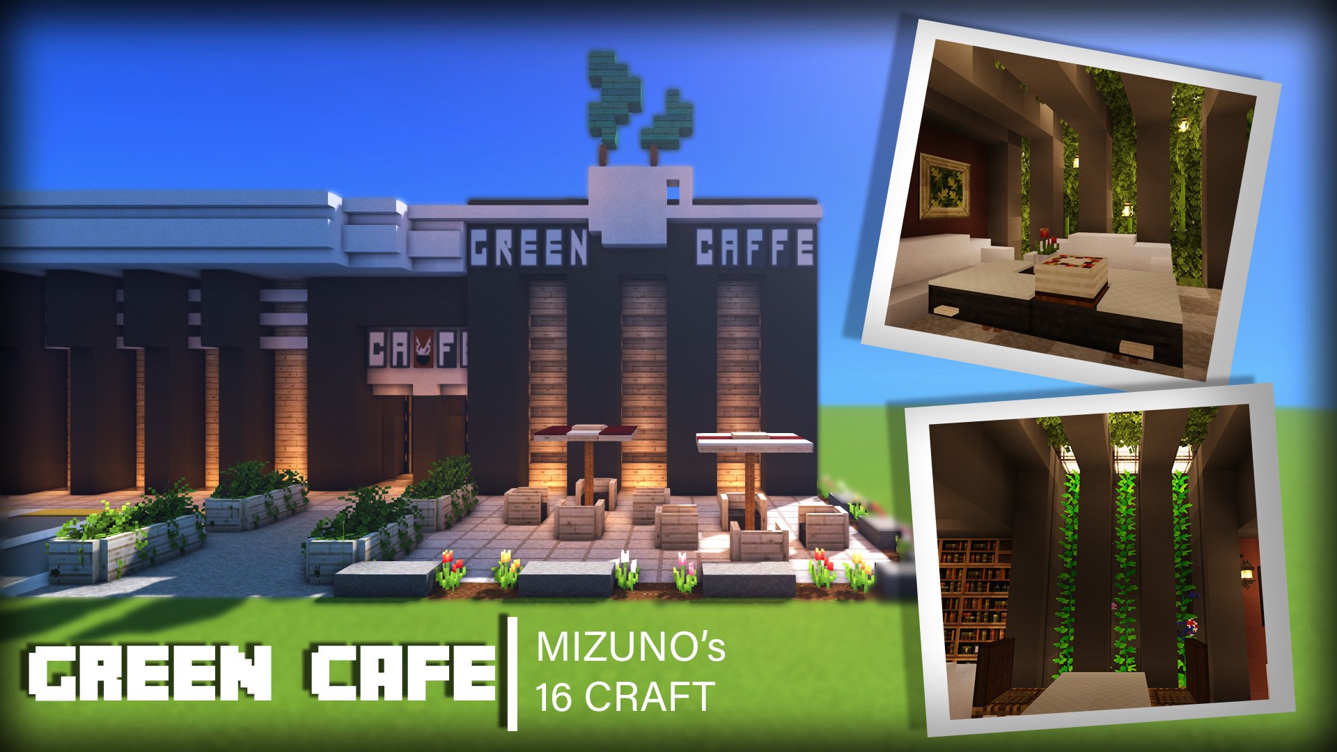 Minecraft Modern Cafe