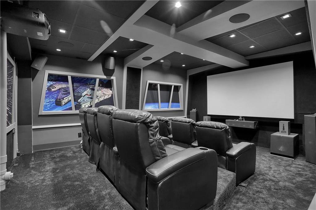 Star Wars Home Theater Room