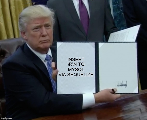Meme Overflow On Twitter Insert Rn To Mysql Via Sequelize T 6813