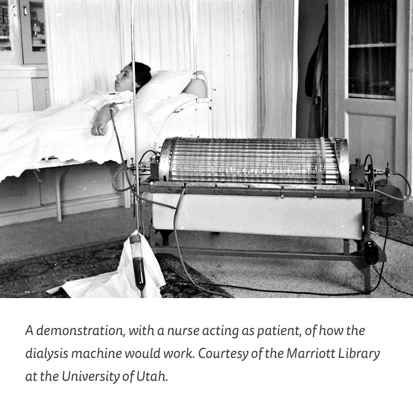 First Artificial Kidney