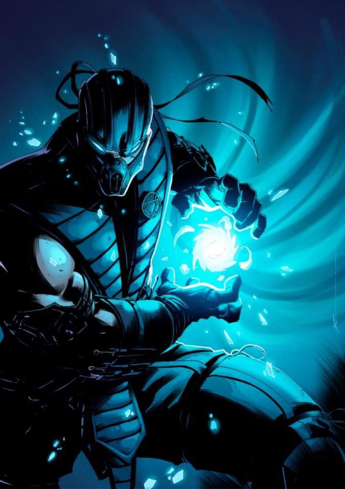 Mortal Kombat Cyber Sub Zero Wallpaper