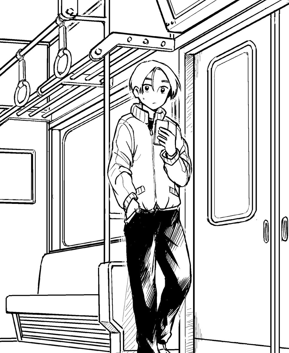 「今日やったペン入れ。いかん…フライングトーンしてる場合ではない! 」藤田サヤカ@COMITIA153【東4お50b】の漫画