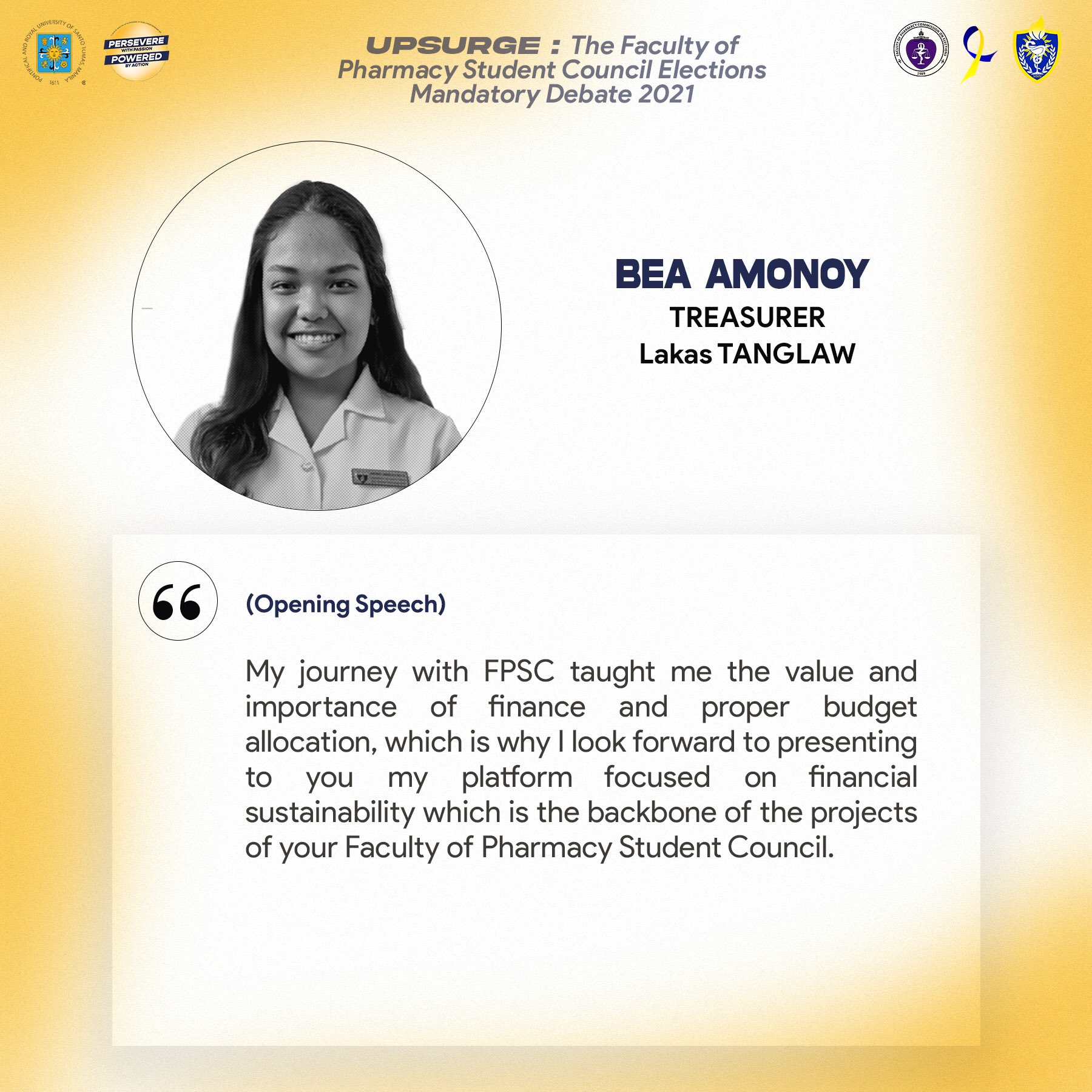 Treasurer Student Council Speech