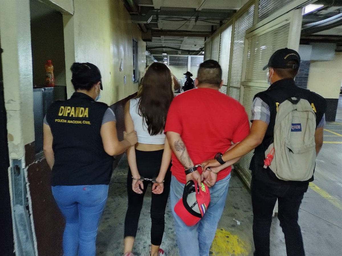 Pnc De Guatemala On Twitter Pareja De Presuntos Extorsionistas De La
