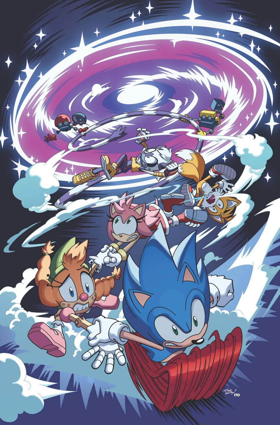 Idw Sonic Covers And Previews · Idwsonicnews On Twitter Sonic The