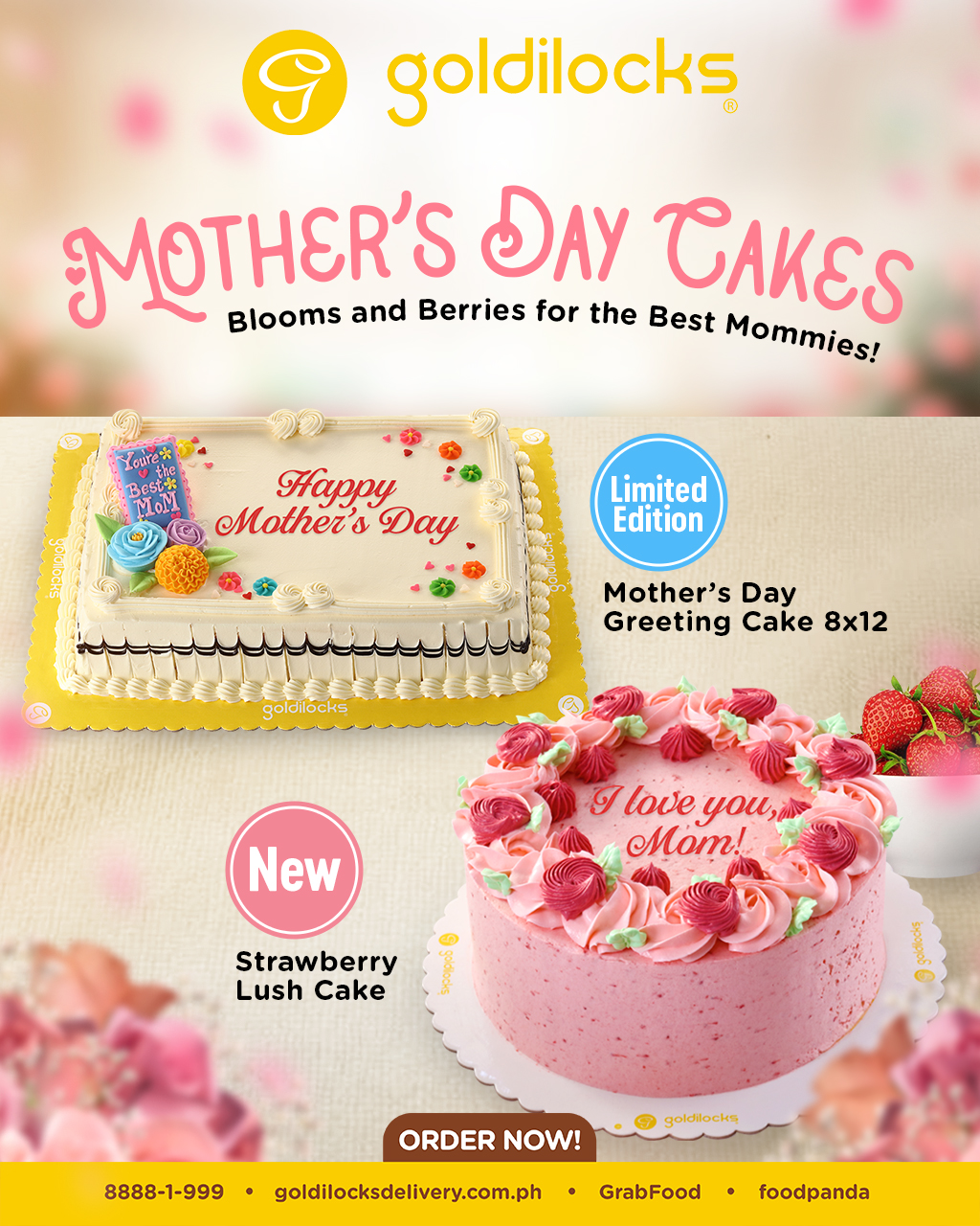 Goldilocks PH on Twitter: "Greet mom with sweet blooms and sumptuous berries — our limited ...
