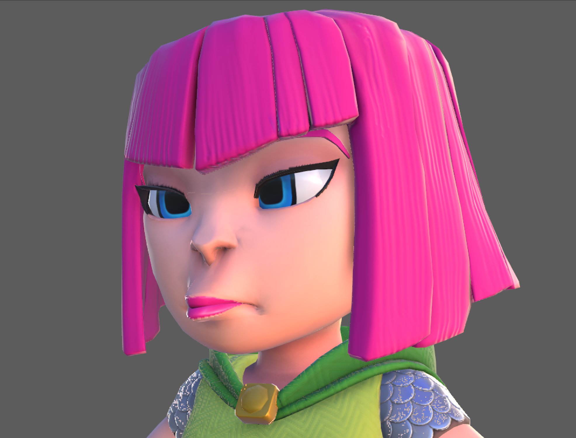 Clash Of Clans Archer Face