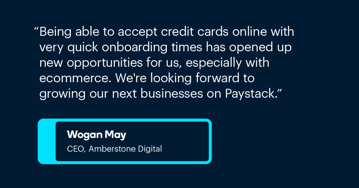 Paystack on Twitter: "🇿🇦 Over the past 6 months, we ran a pilot in South Africa, worked closely ...