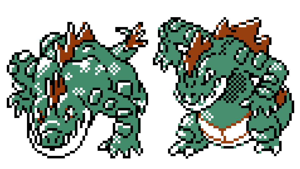 Silver Pokemon Sprite