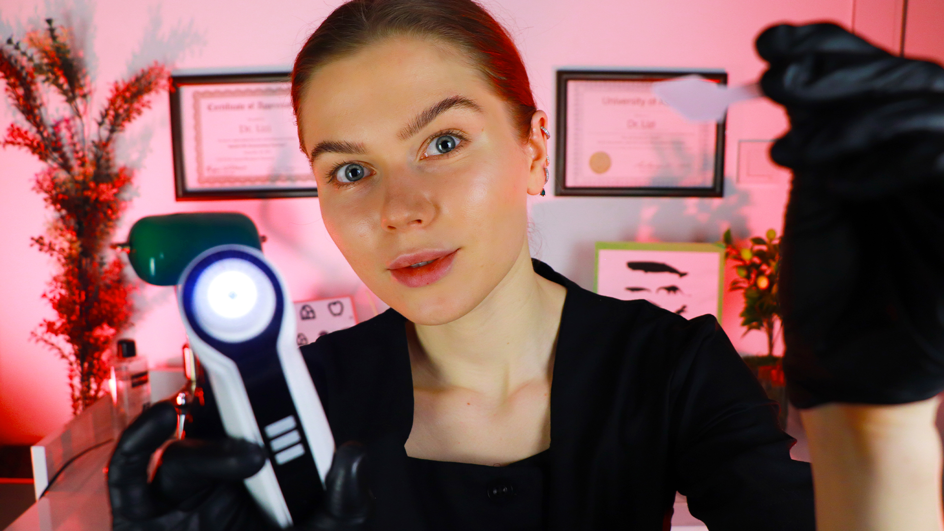Lizi Asmr On Twitter Asmr High Tech Face Exam Medical Rp Personal