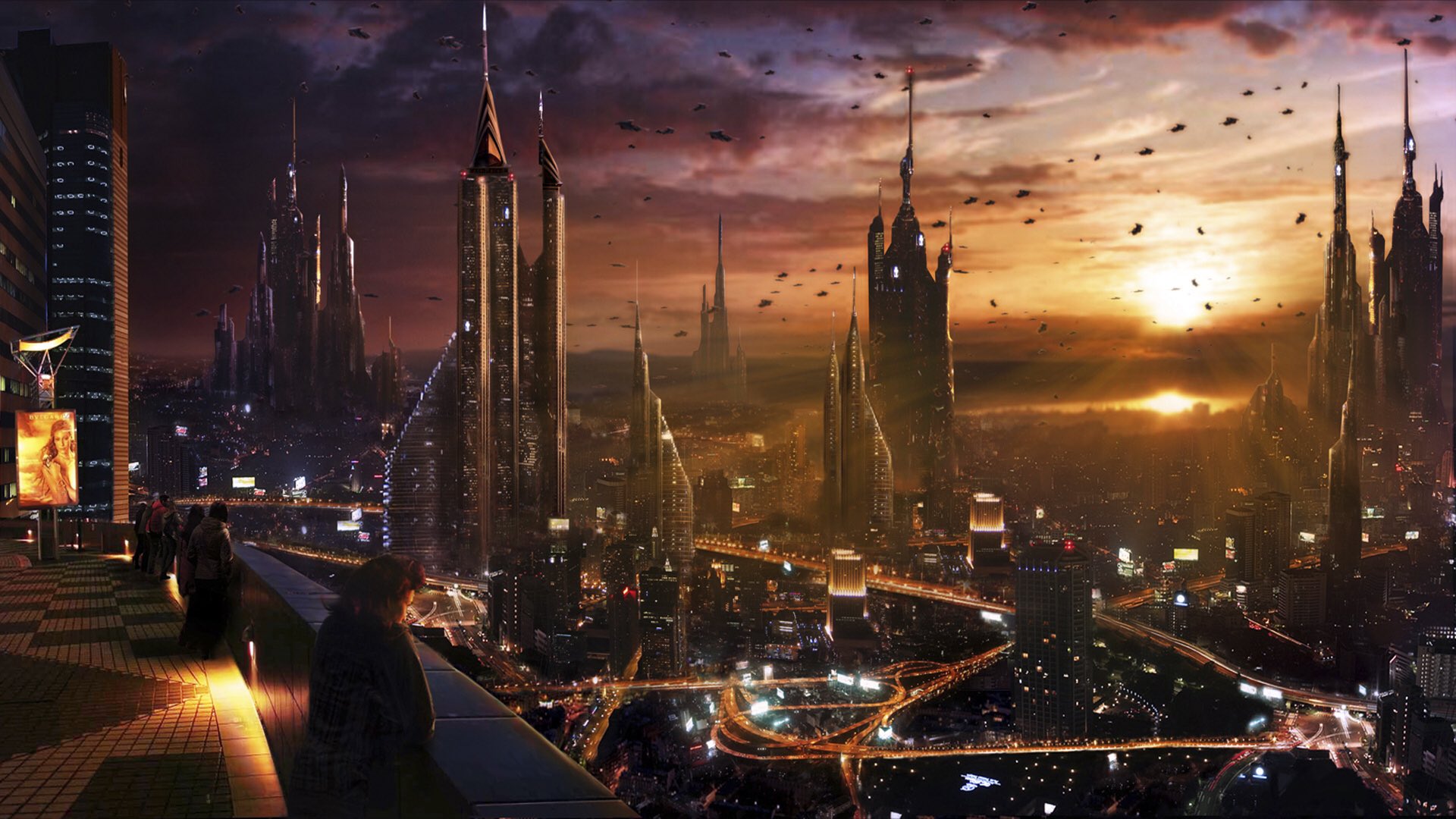 Coruscant Skyscrapers