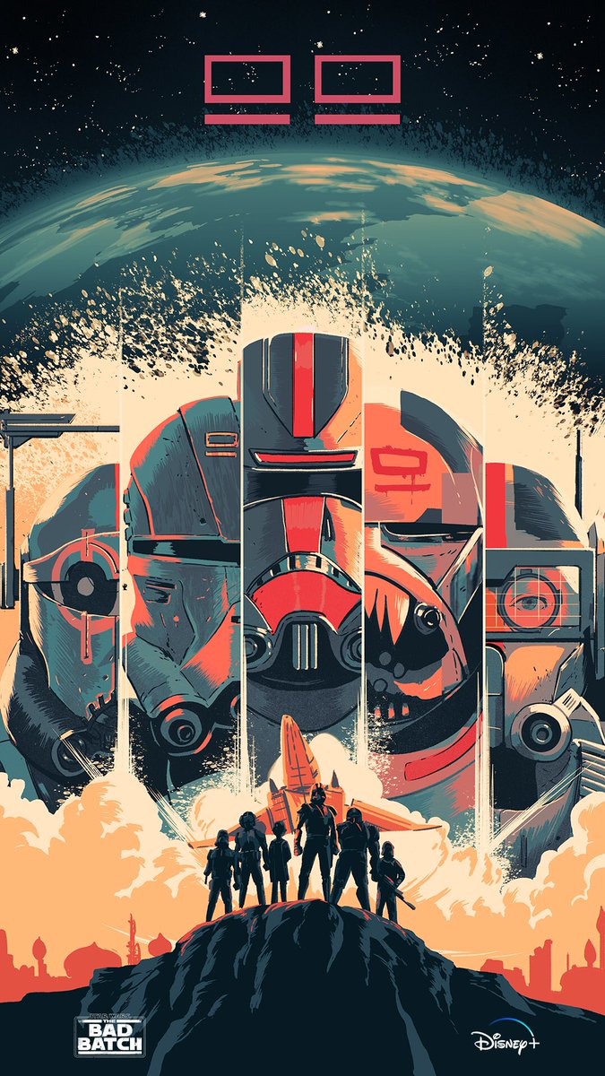 Star Wars Holocron On Twitter The Bad Batch Wallpaper Art By Guy Shield Hokyoung Kim And